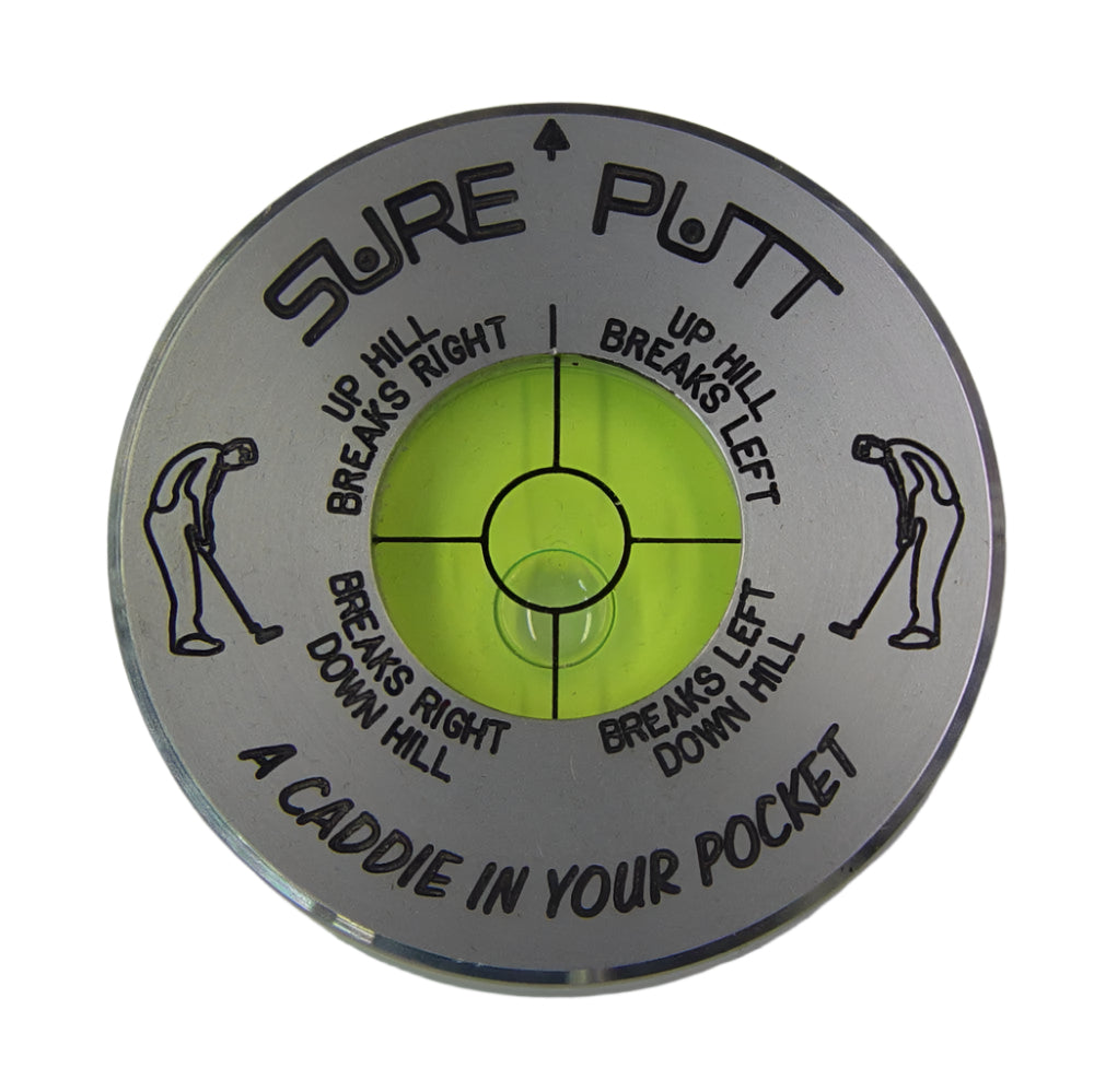 Sure Putt Pro Golf Green Reader - Silver – The Golf Guys Online