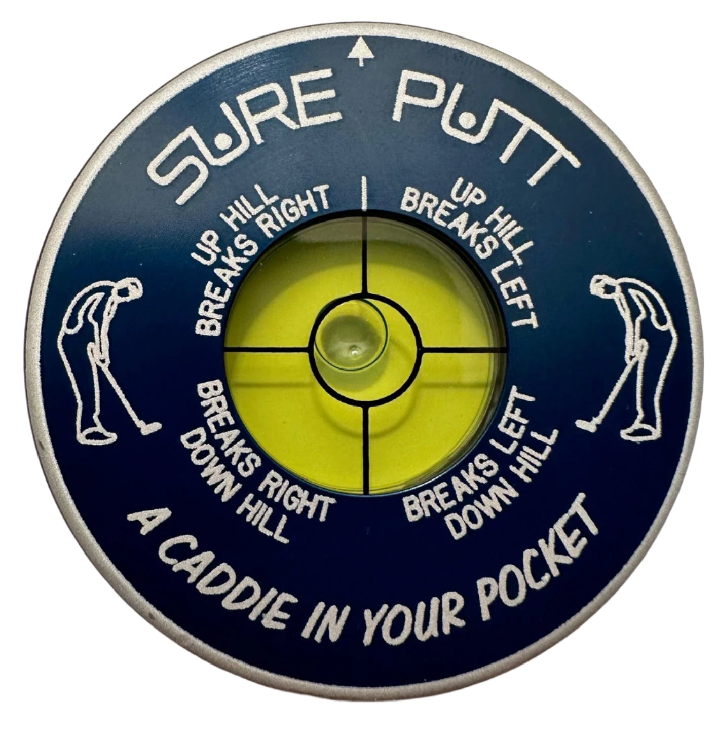 Sure Putt Pro Golf Green Reader - Navy Blue – The Golf Guys Online