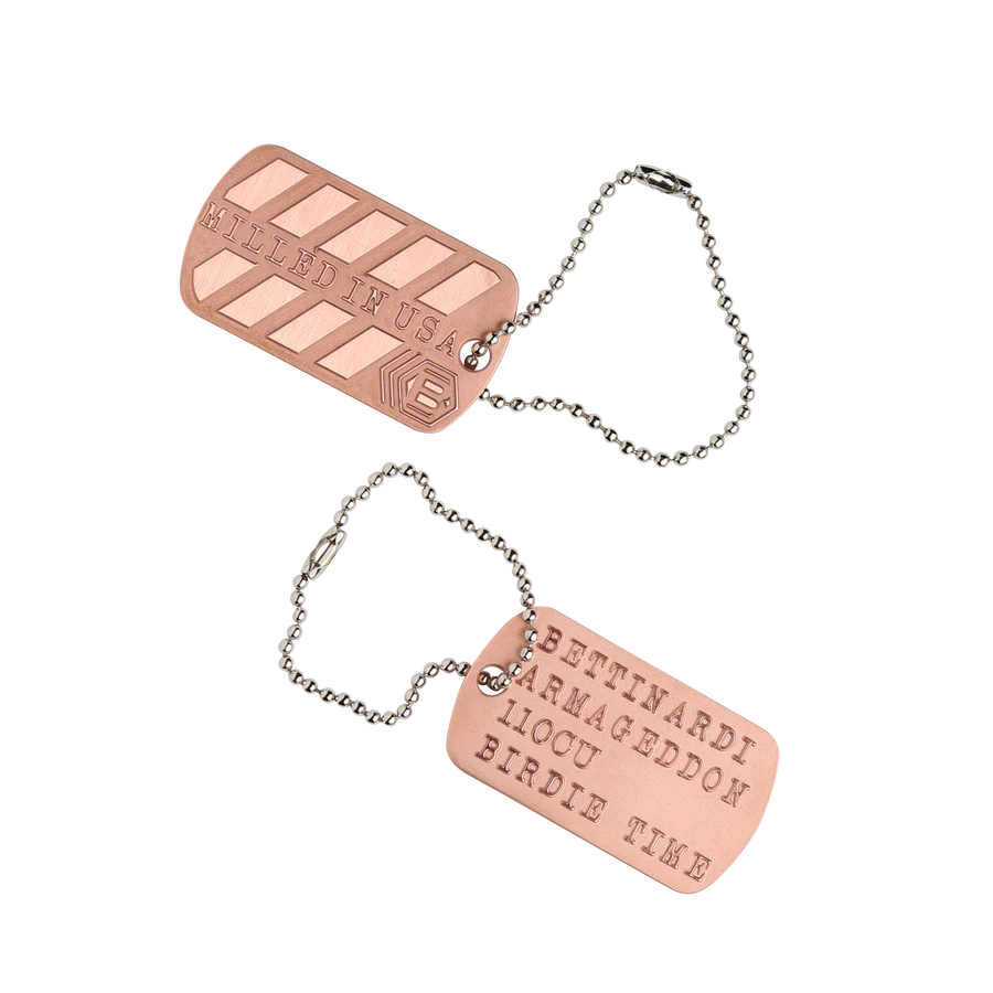 Bettinardi - CU Armageddon Dog Tag Marker – The Golf Guys Online