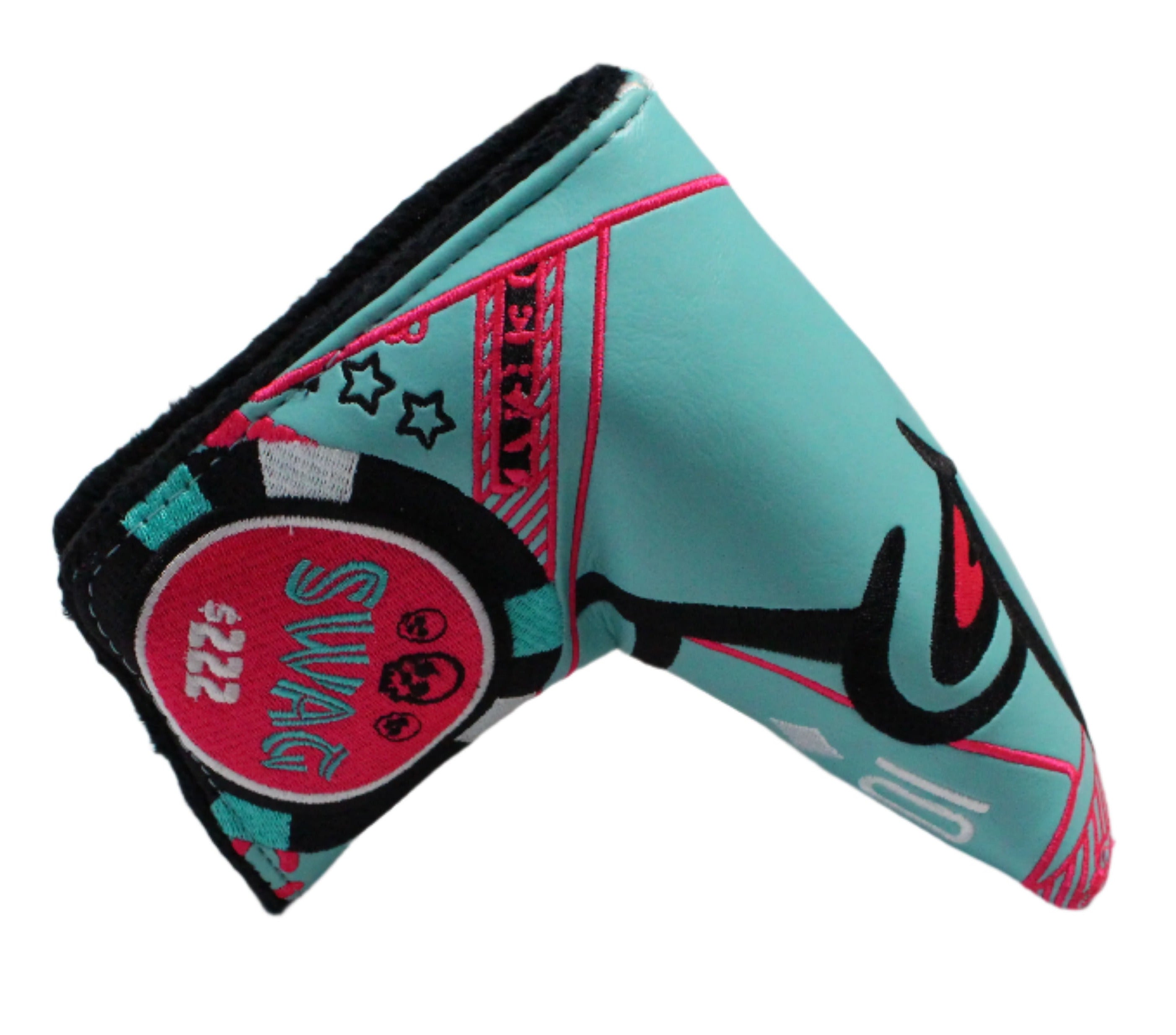 Swag Golf - Flipper Stacked Flush Blade Putter Headcover *opened, no b ...